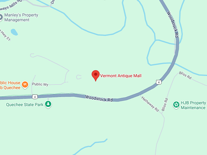 16. vermont antique mall map