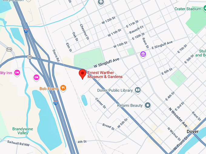 16. warther museum map