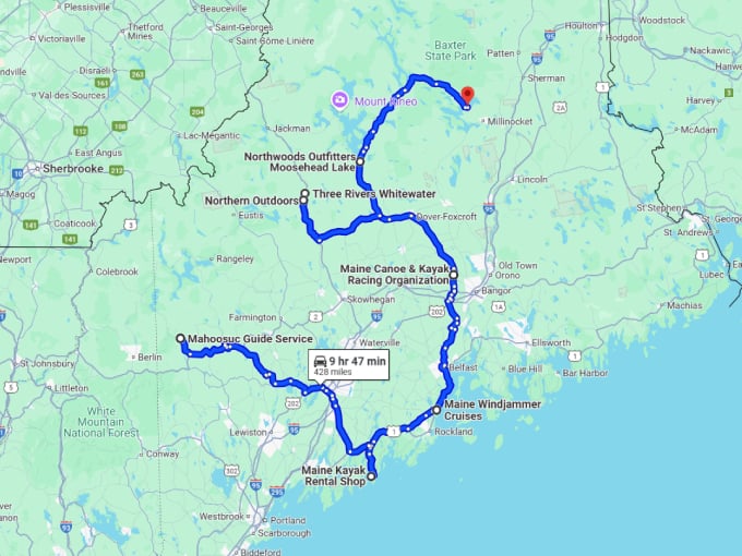 17 unforgettable outdoor adventures maine map