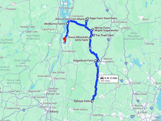 19 family run gems vermont map