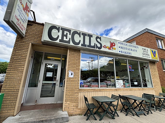 Cecil's: A time machine disguised as a deli. Step inside for sandwiches that'll transport you back to the golden age of comfort food.