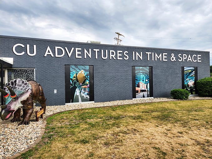 "Time travel's never been so accessible! CU Adventures promises more twists than a pretzel factory with its eye-catching fa&ccedil;ade."