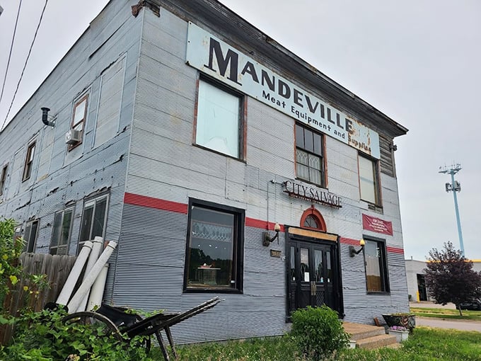 Step into a time machine disguised as a warehouse! This architectural wonderland is where bygone eras come to mingle.