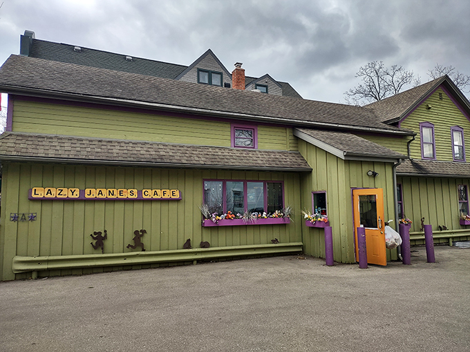 Scrabble-inspired signage and whimsical decor? This place is serving up alphabet soup for the soul, with a side of quirky charm! Photo credit: K Grotelueschen