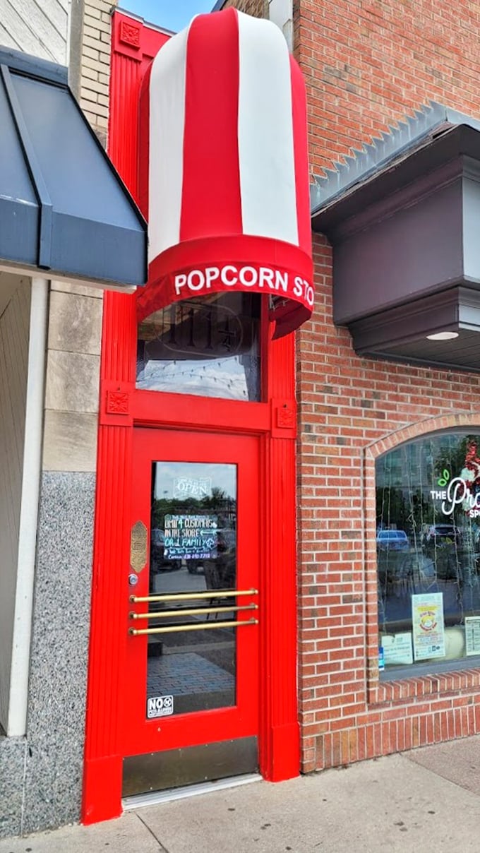 Step right up to the tiniest treat shop in town! This Wheaton wonder proves good things come in small packages.