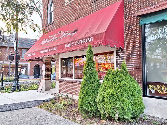 Step into a Technicolor dream! This candy wonderland is like Willy Wonka's factory, minus the Oompa Loompas but with all the whimsy.