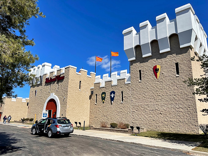 Knights, cameras, action! Step into a time machine disguised as a castle, where the Middle Ages meet modern appetites.