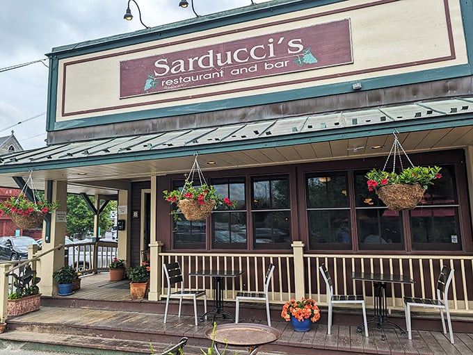 Sarducci's: Where Italian dreams come true! This charming riverside spot looks like it was plucked straight from a Tuscan postcard.