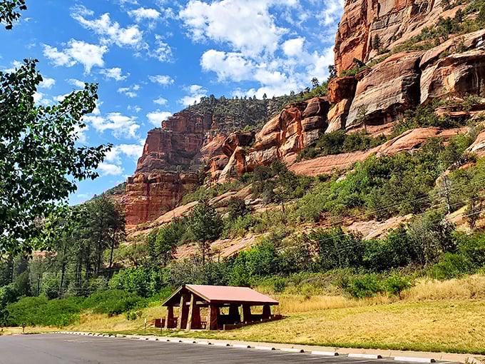 Who needs water parks when you've got this? Sedona's natural slip 'n slide puts the 'fun' in 'geological formation'