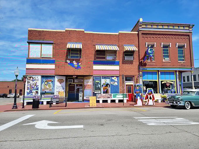 Great Caesar's ghost! Step inside this comic lover's paradise and you'll feel faster than a speeding bullet, more powerful than a locomotive.