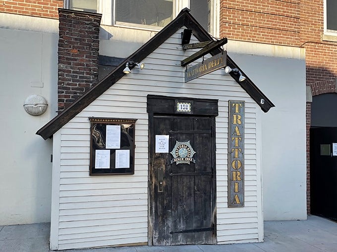 Trattoria Delia: Knock knock! Who's there? It's Italy, right in the heart of Burlington. This rustic door leads to culinary bliss.