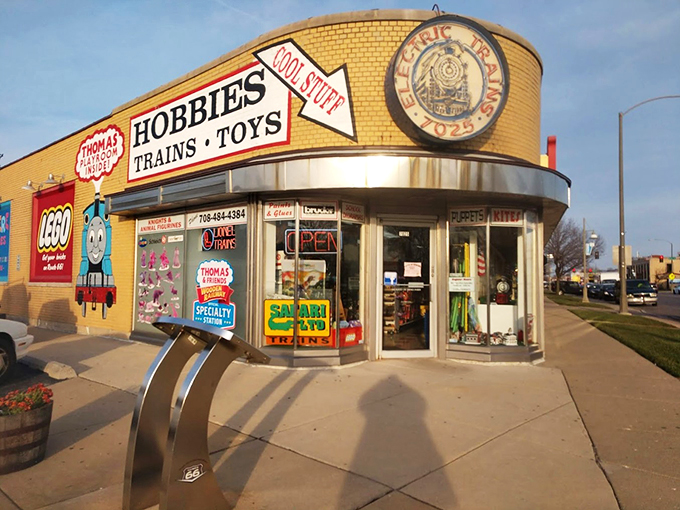 Lego empires and soaring kites await! It's like Toys "R" Us and a model train enthusiast had a beautiful brick-and-mortar baby.