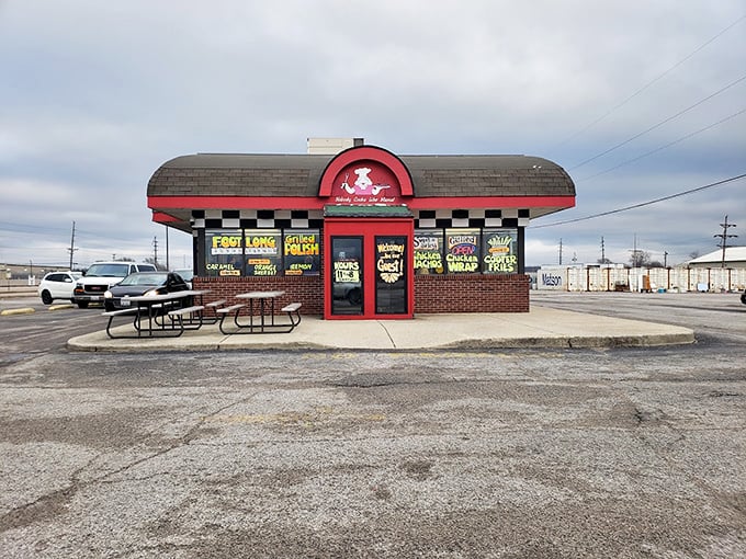 Checkered dreams and smoky schemes! Big Mama's menu is a carnival of comfort, where calories fear to tread.