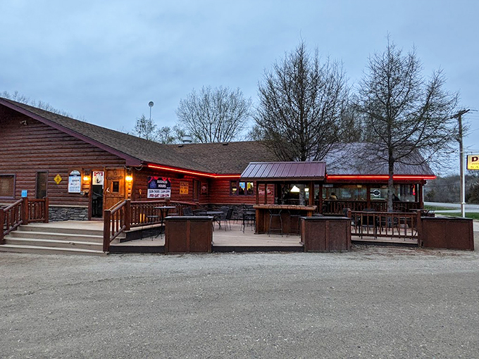 Flags flying high and taste buds soaring higher! Duffy's rustic charm is like a warm hug for your stomach. Photo credit: Andrew Nyhus