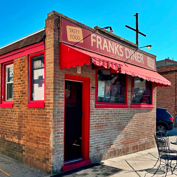 Step into a Norman Rockwell painting come to life. Frank's charm is as irresistible as their legendary breakfast platters.