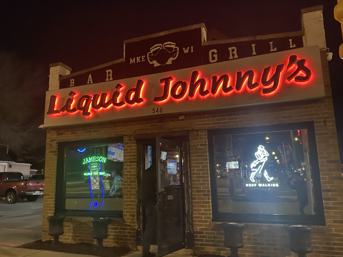 Step inside, where the glow of neon lights promises great drinks, lively company, and a night Milwaukee locals treasure. Photo credit: Dylan Neinas