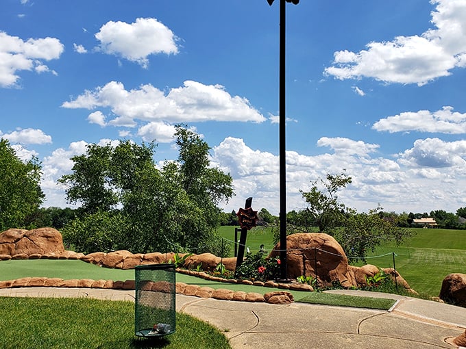 Putt-putt paradise or prehistoric playground? At Lost Mountain, every hole is a new adventure waiting to be conquered.