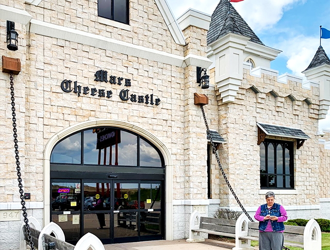 Step into a world where cheddar is king and Swiss reigns supreme. This cheesy castle is Wisconsin's answer to Disneyland!