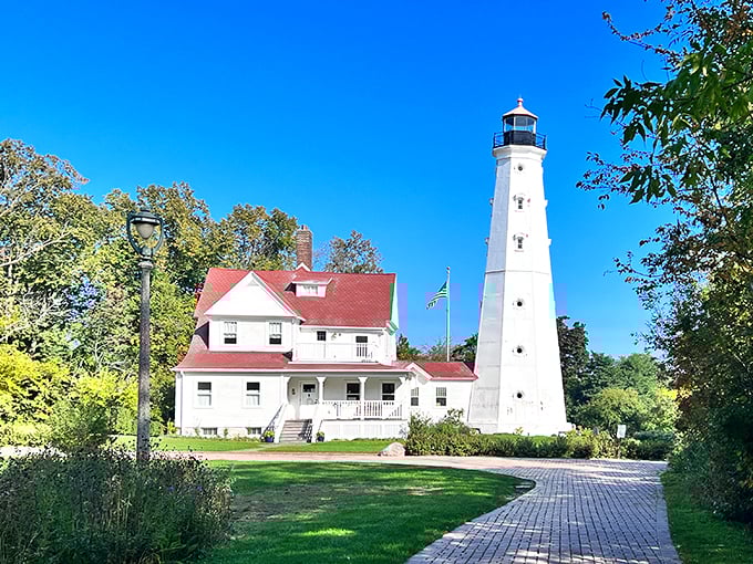 Imagine the stories these walls could tell! North Point's white tower has witnessed more drama than a season of "Downton Abbey." 