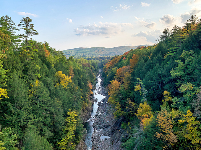 A river runs through it, carving out a slice of natural drama that puts Hollywood to shame.