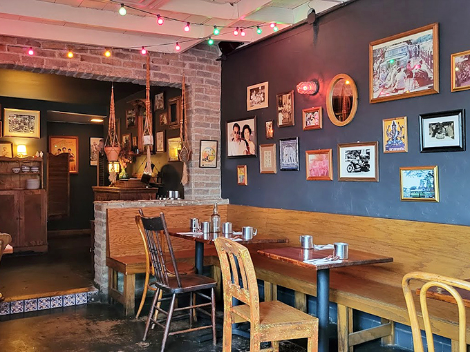 Step into a world where eclectic charm meets cozy comfort. It's like dining in your coolest friend's living room.