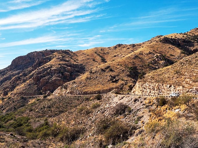 Like a ribbon draped across the mountains, this scenic route proves Arizona has more tricks up its sleeve than cacti.