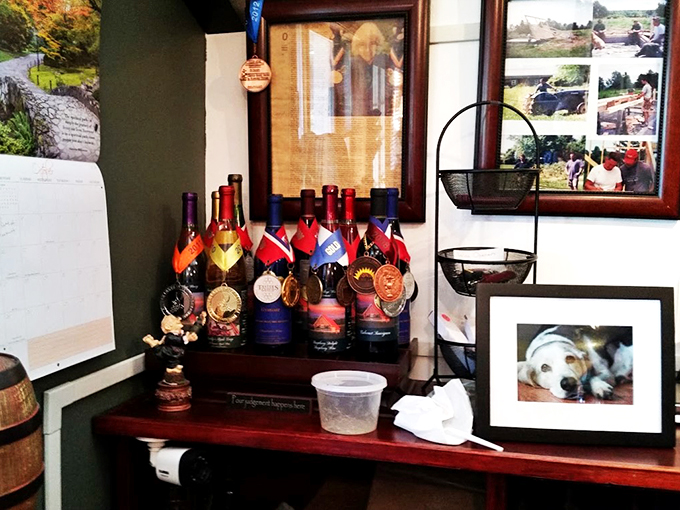 Step into a cozy corner of flavor heaven. It's like your eccentric aunt's living room, if she collected medals instead of cats.