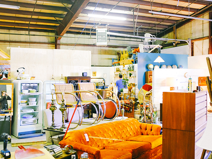 Step into a time-traveler's dream. This interior could make even Doc Brown exclaim, 