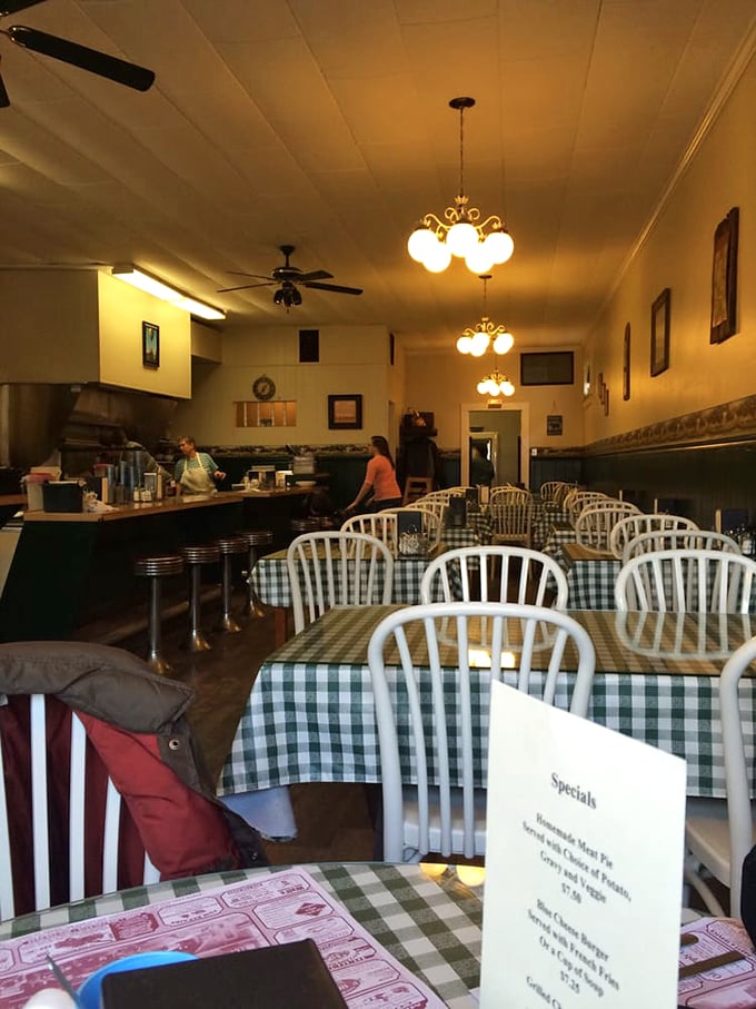Step inside and travel back in time. This isn't just a diner; it's a portal to a simpler era of comfort food and conversation.