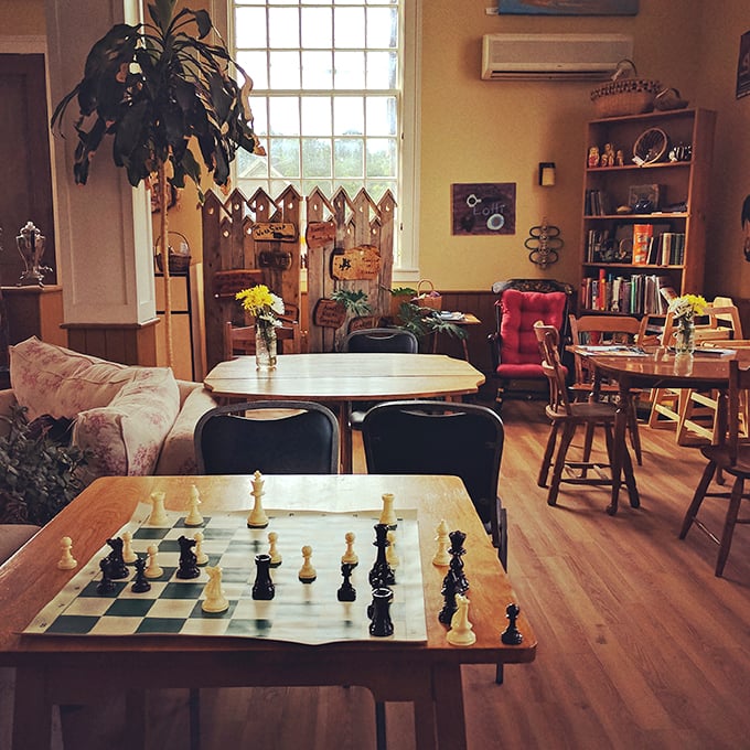 Cozy corners and chess challenges await! Step into a world where comfort meets creativity, and every seat tells a story.
