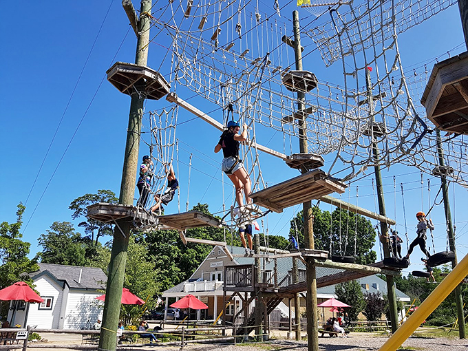 2. ropes course