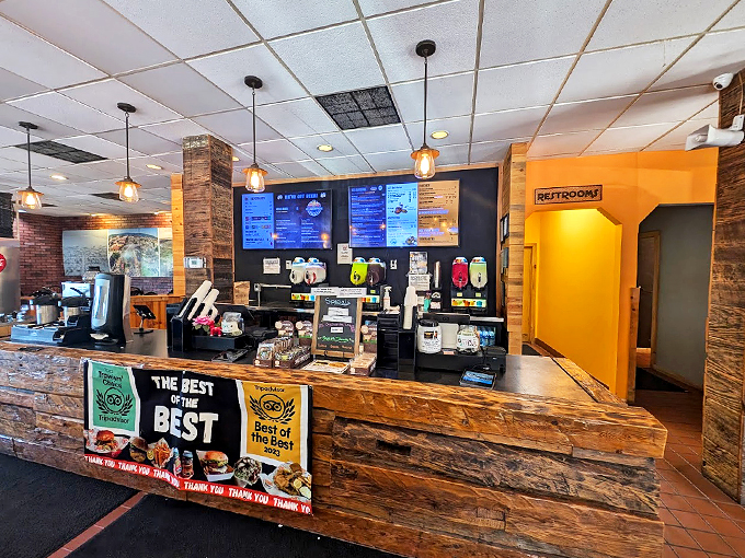 Order up! This isn't just a counter, it's a gateway to gastronomic bliss. Best of the Best? You bet your buns it is!