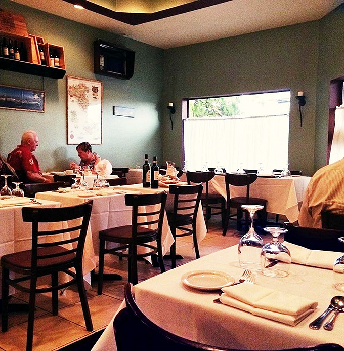 Cozy corners and warm lighting - it's like dining in your Italian nonna's living room if your nonna was a culinary genius.