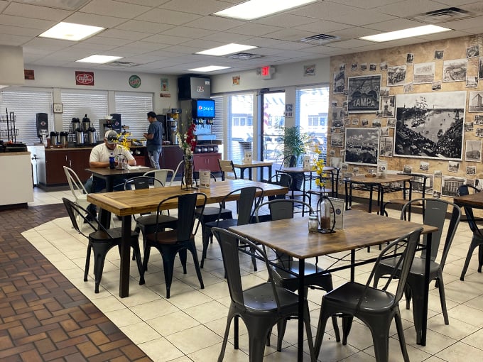 Step into a time capsule of Tampa's history. The walls tell stories, but the aroma from the kitchen? That's writing a whole new chapter. Photo credit: Seul Garcia