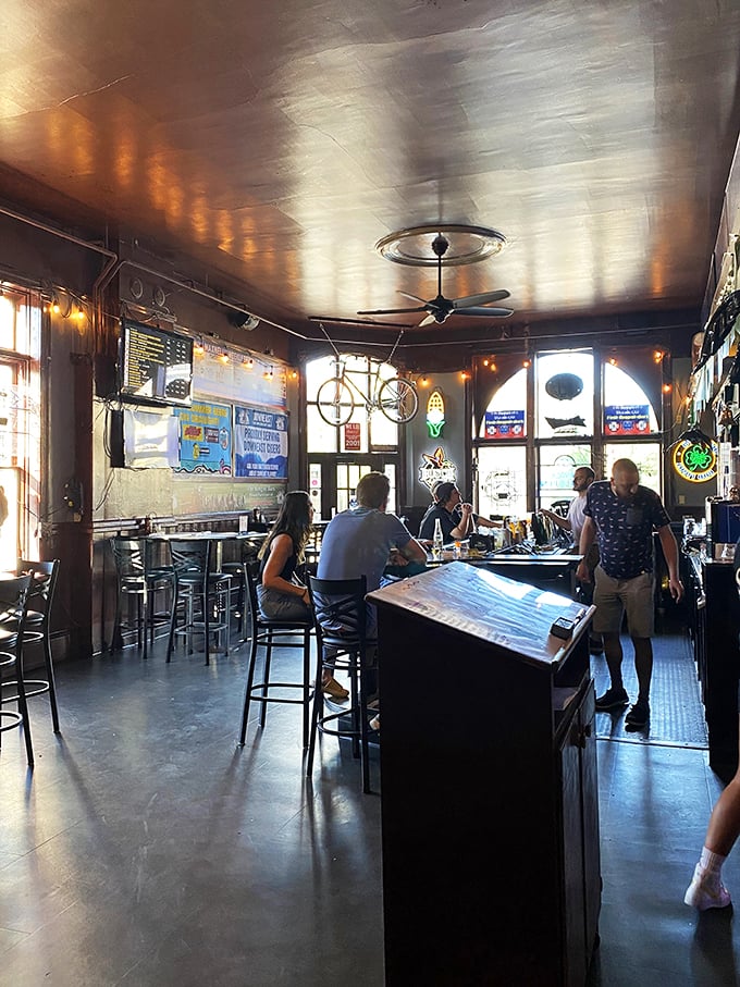 Where everybody knows your name... or at least pretends to. Maxwell's interior is the perfect blend of cozy pub and lively gathering spot.