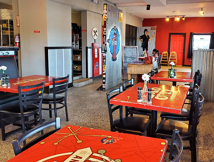 Step inside and feast your eyes on a diner that's part time machine, part culinary wonderland. It's like the 1950s and your taste buds had a delicious love child.