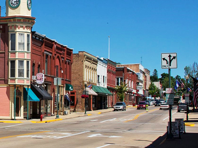 Who needs a DeLorean when you've got Berlin? This view transports you back to a simpler time, complete with a clock tower that could rival Doc Brown's.