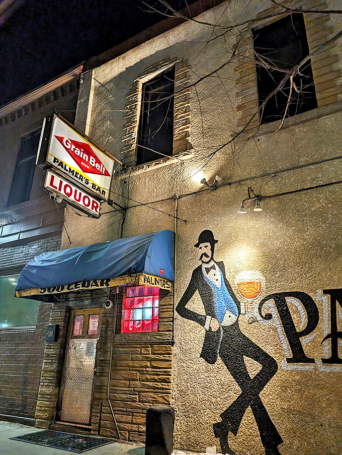 At Palmer's, the 'Liquor' sign is more than directions&mdash;it's a siren call to night owls and melody seekers alike.