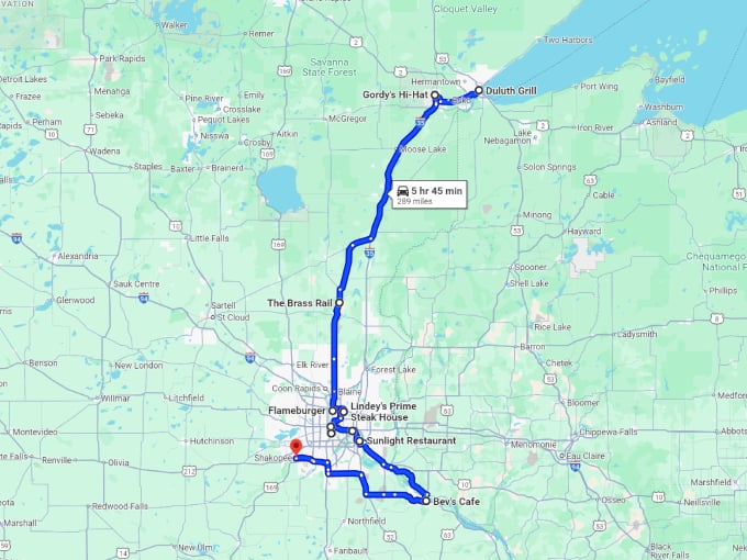 23 minnesota charming retro diners map