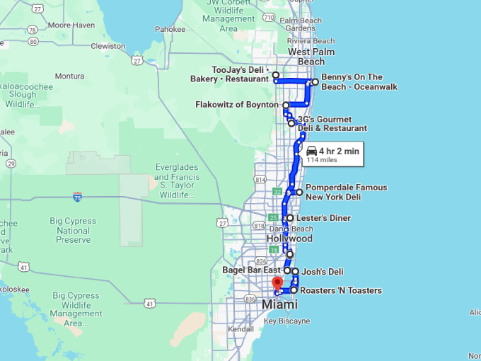 27 florida restaurants best sandwiches map