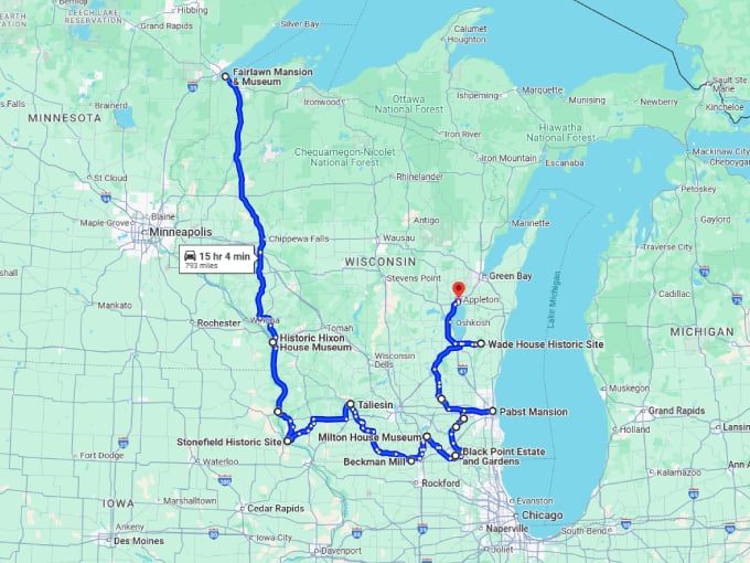 29 wincosin enchanting historic houses map