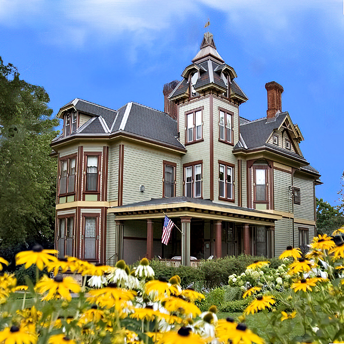 Victorian splendor meets Midwest charm! This grand dame of Stillwater could give Downton Abbey a run for its money.