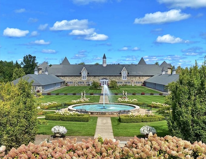 From dairy to "I do"! This former farm now hosts weddings, proving even cows can have royal aspirations. Photo credit: Awesome Mitten