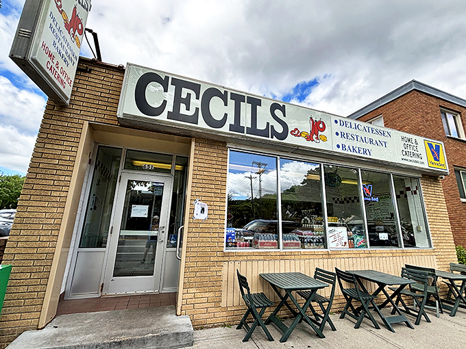 Cecil's: A time machine disguised as a deli. Step inside for sandwiches that'll transport you back to the golden age of comfort food.