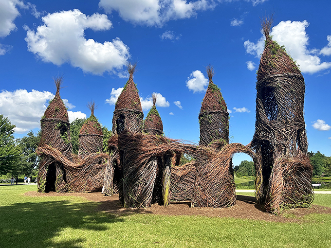 Who needs Hogwarts when you've got these magical structures? Expect herbology lessons around every corner! Photo credit: Azaa Az