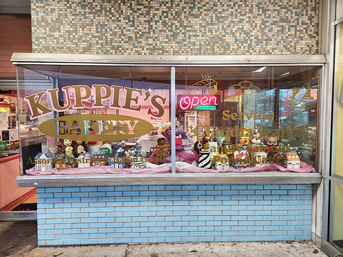 Kuppie's Bakery: "Sweet dreams are made of this! Kuppie's window display is like a sugary Siren song for your taste buds."