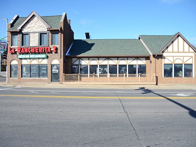 La Rancherita 2: Where brick meets appetite! This place looks ready to serve up some telenovela-worthy drama on your plate. Photo credit: American Marketing & Publishing