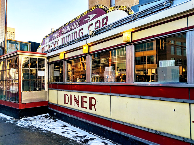 Step into a time machine disguised as a diner car. Mickey's serves up nostalgia with a side of crispy hash browns 24/7.