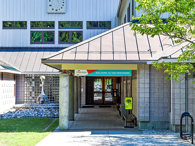 Welcome to science wonderland! The Montshire Museum's entrance promises a day of discovery that'll make Einstein jealous.