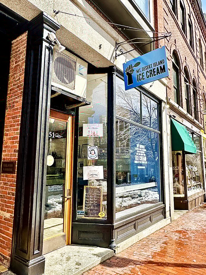 Mount Desert Island Ice Cream: Bringing vacation vibes to Portland! No need to pack your bags for this flavor journey.